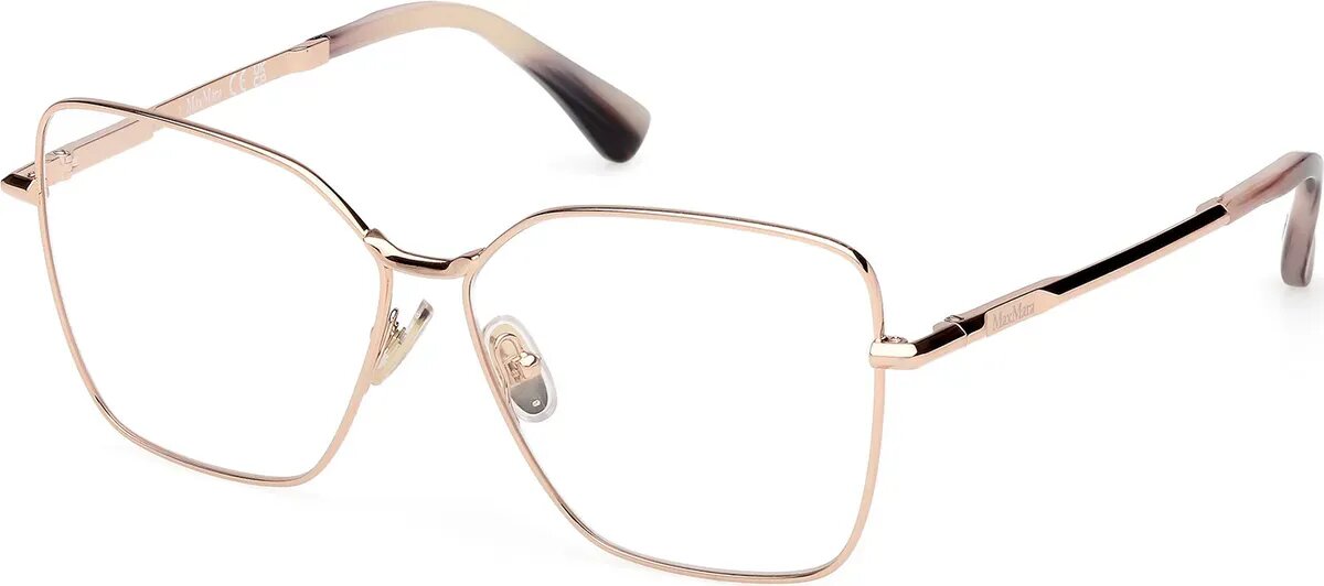 Оправа MaxMara MM 5187 028, тип оправы ободковая, материал оправы металл, пол женские, форма оправы круглая
