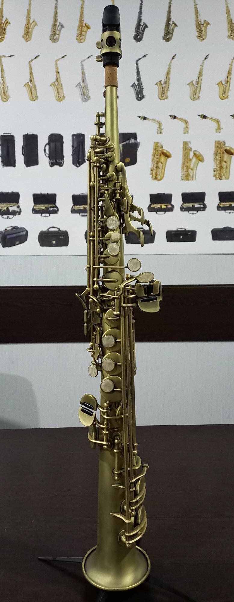 Саксофон Сопрано прямой D.Krenz 753 Antique цельный