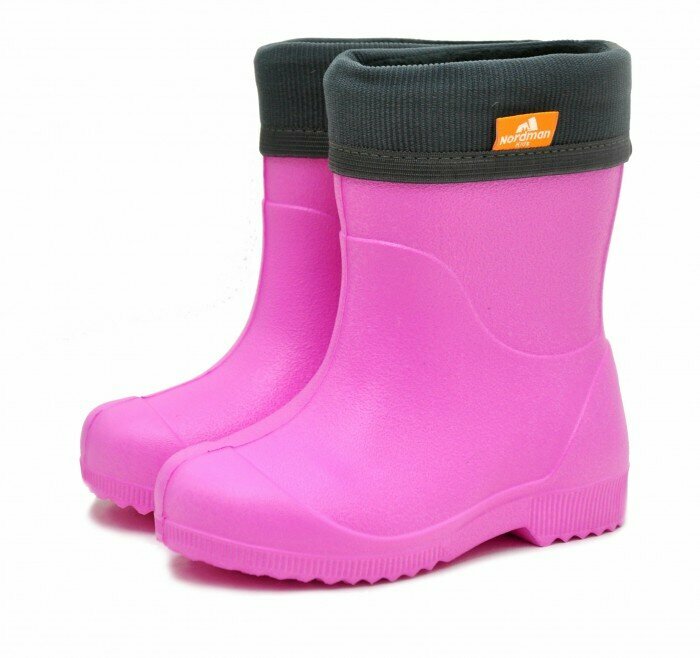 Nordman Jet Резиновые сапоги утепленные с манжетой из вельвета Розовый