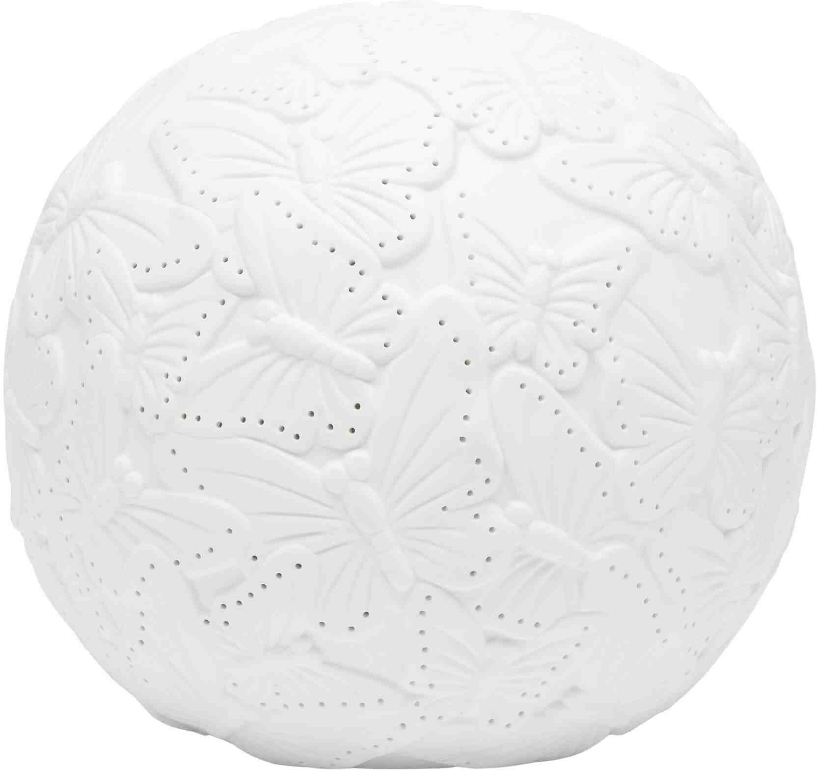 18-007 Светильник декоративный, настольный, "Бабочки" большой, керамический, Е14 25Вт, 220В, размер: