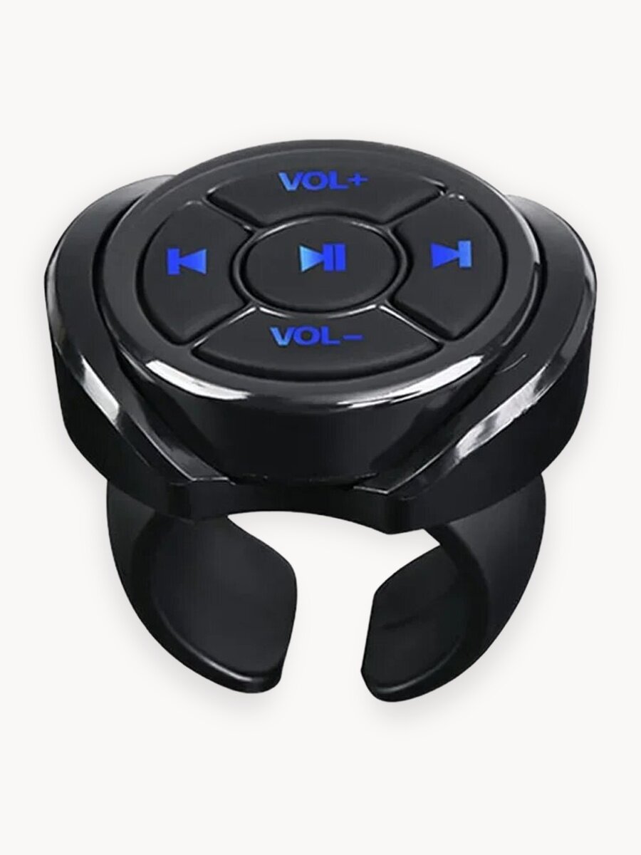 Беспроводная универсальная кнопка дистанционного управления на руль автомобиля, 5 клавиш, Bluetooth, для Android, IOS