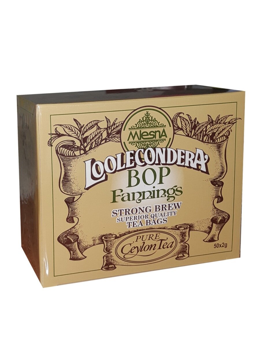Чай черный Mlesna «Loolecondera» (Лулекондера) в пакетиках, 50шт. * 2гр.