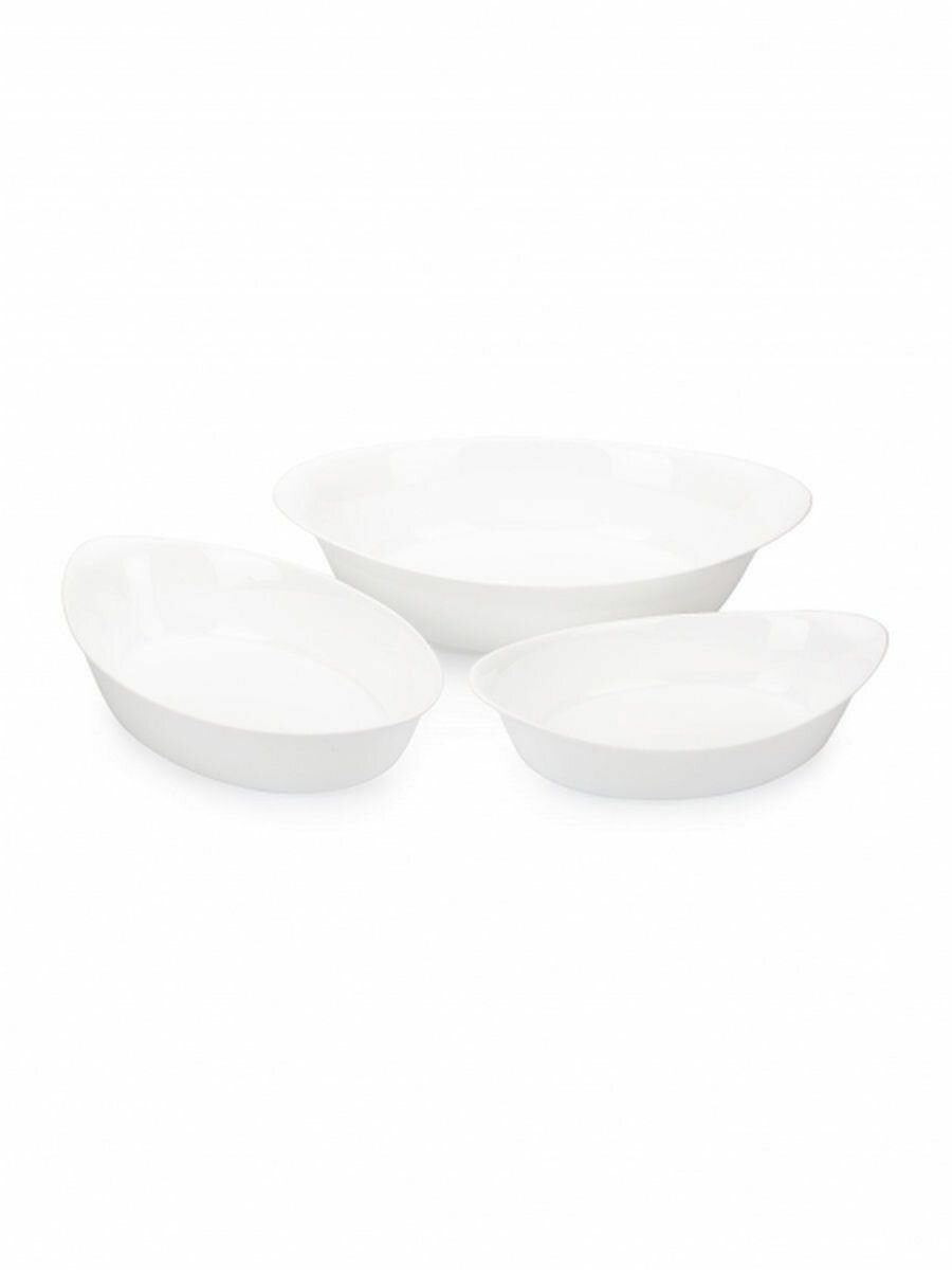 Форма для запекания Luminarc Smart Cuisine 3 предмета жаропрочное стекло Блюда для духовки и СВЧ