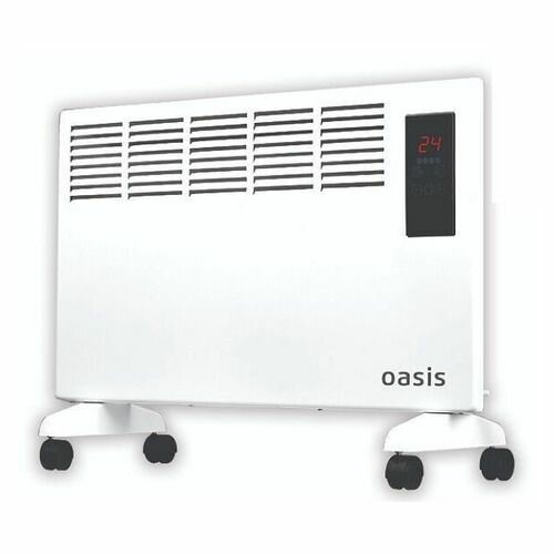 Конвектор OASIS DK-15, 1500Вт, с терморегулятором, белый