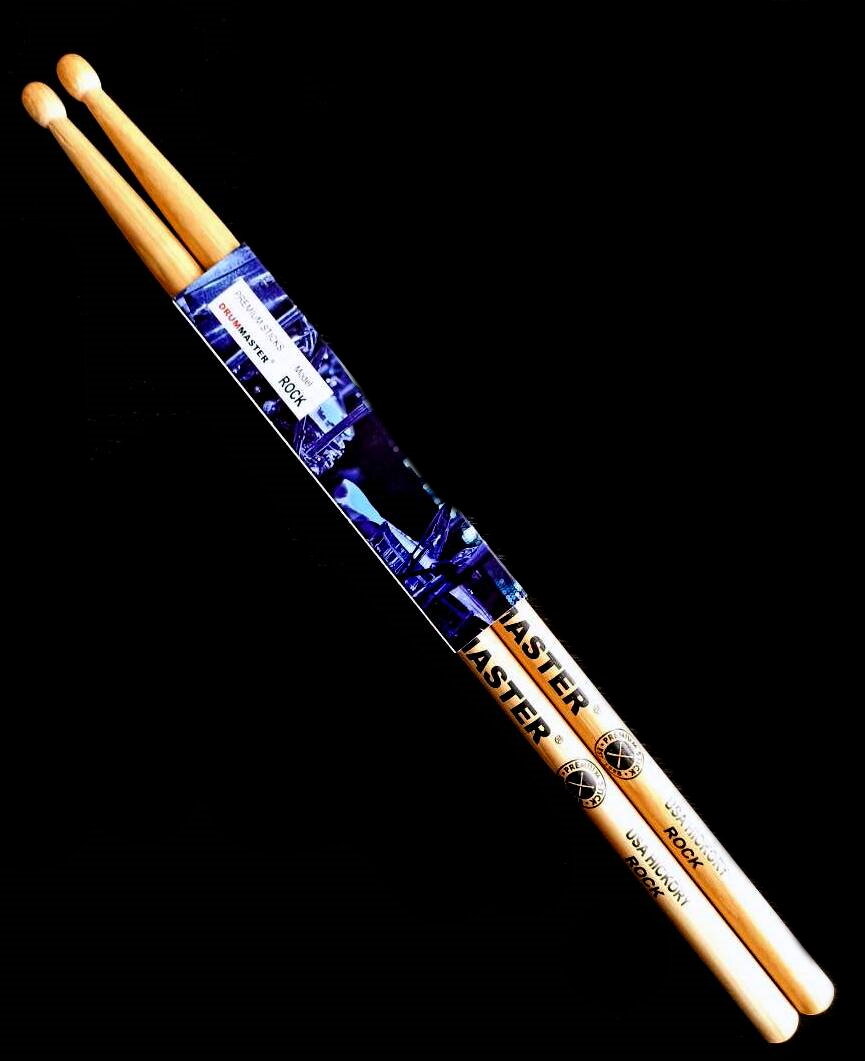 DRUMMASTER ROCK American Hickory — Барабанные палочки