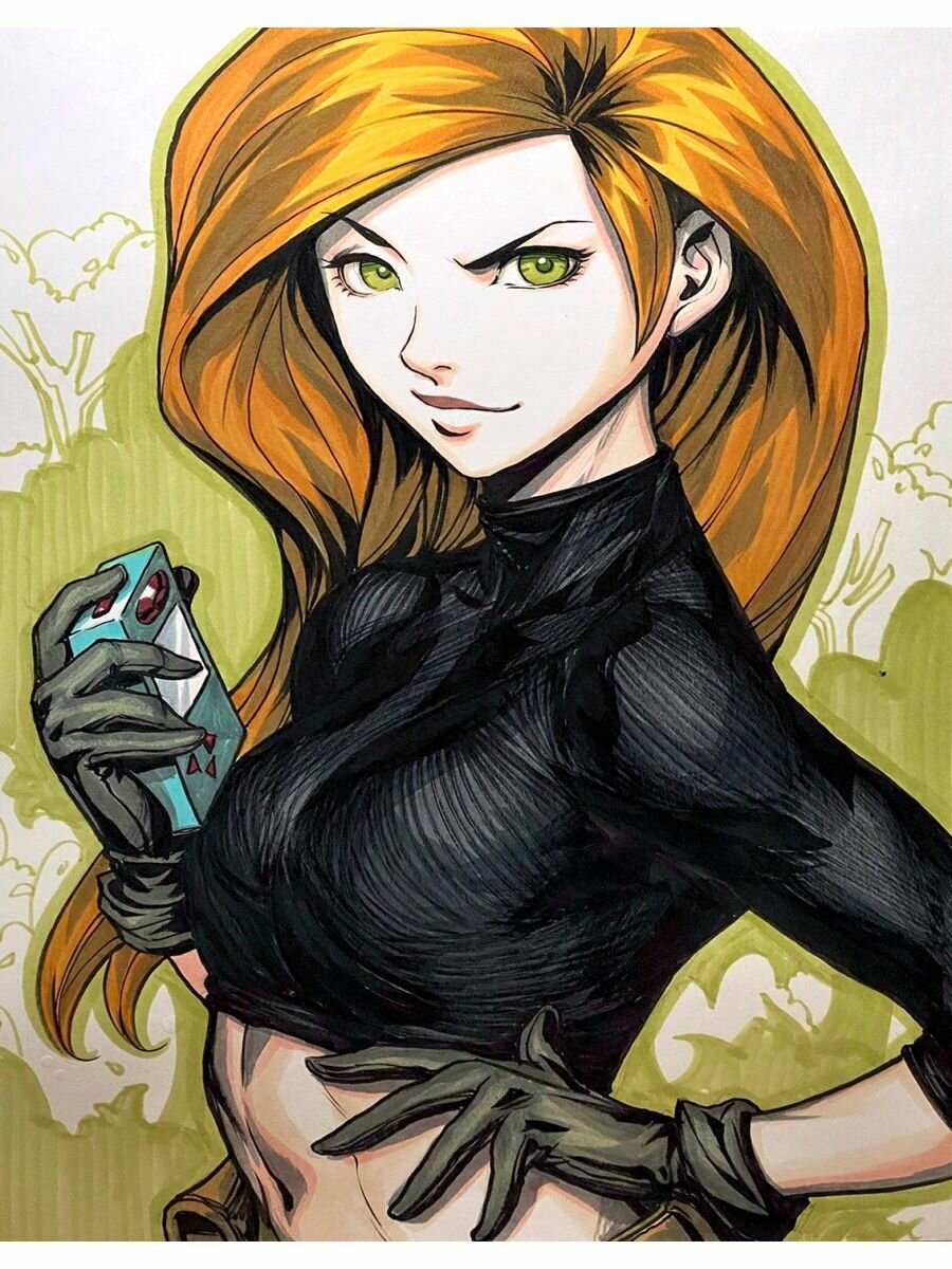 Картина по номерам "Ким Пять-с-плюсом" 40х50 см, хлопковый холст на подрамнике, акрил, АртТойс