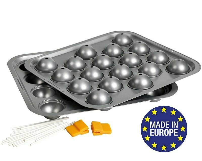 Форма для выпечки мини-тортиков "Кейк-Поп" Patisse Silver 32x29х7 см