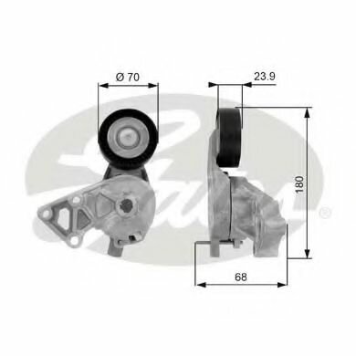 Натяжитель приводного ремня FORD Gates T38307