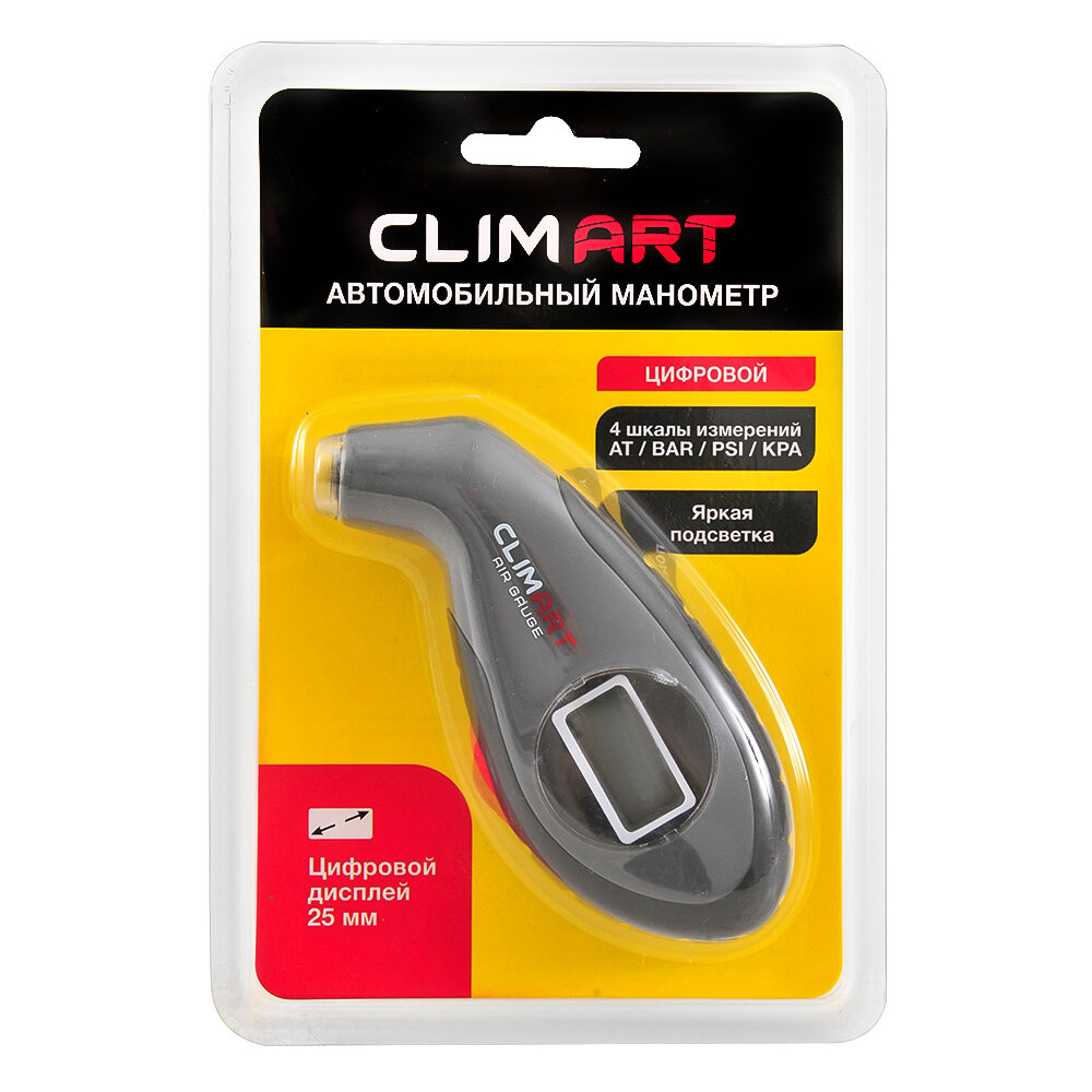 Манометр шинный CLIM ART CLA00751 электронный