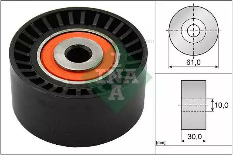 INA 532062410 Ролик приводного ремня Citroen. Ford. Mazda. Volvo 1.6HDI 08>