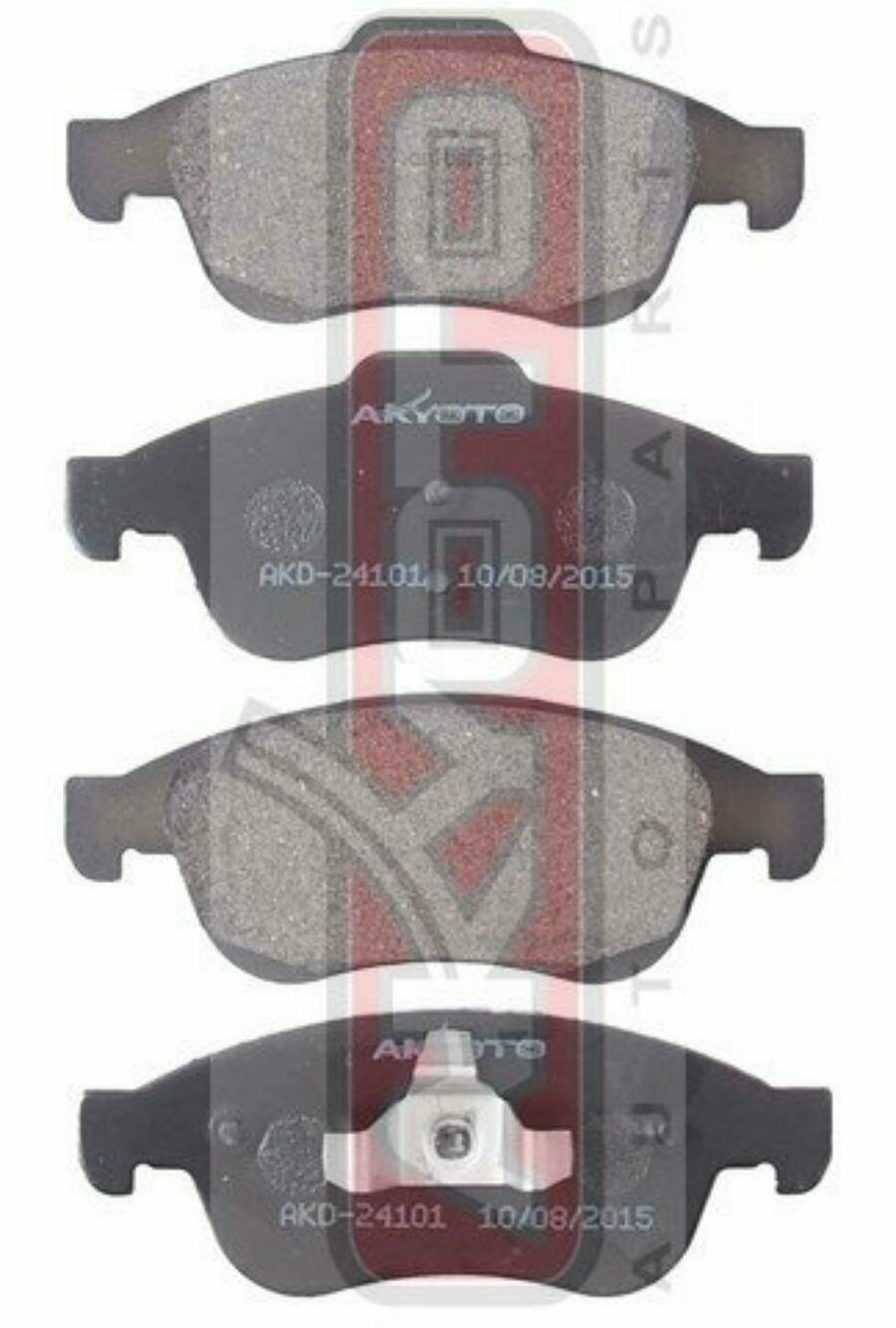 AKYOTO AKD24101 Колодки тормозные дисковые передние