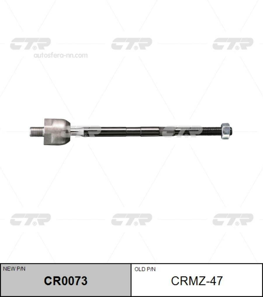 CTR CRMZ47 Тяга рулевая Mazda B-Serie (B2300/4000) (94-) (нов арт CR0073) CRMZ-47