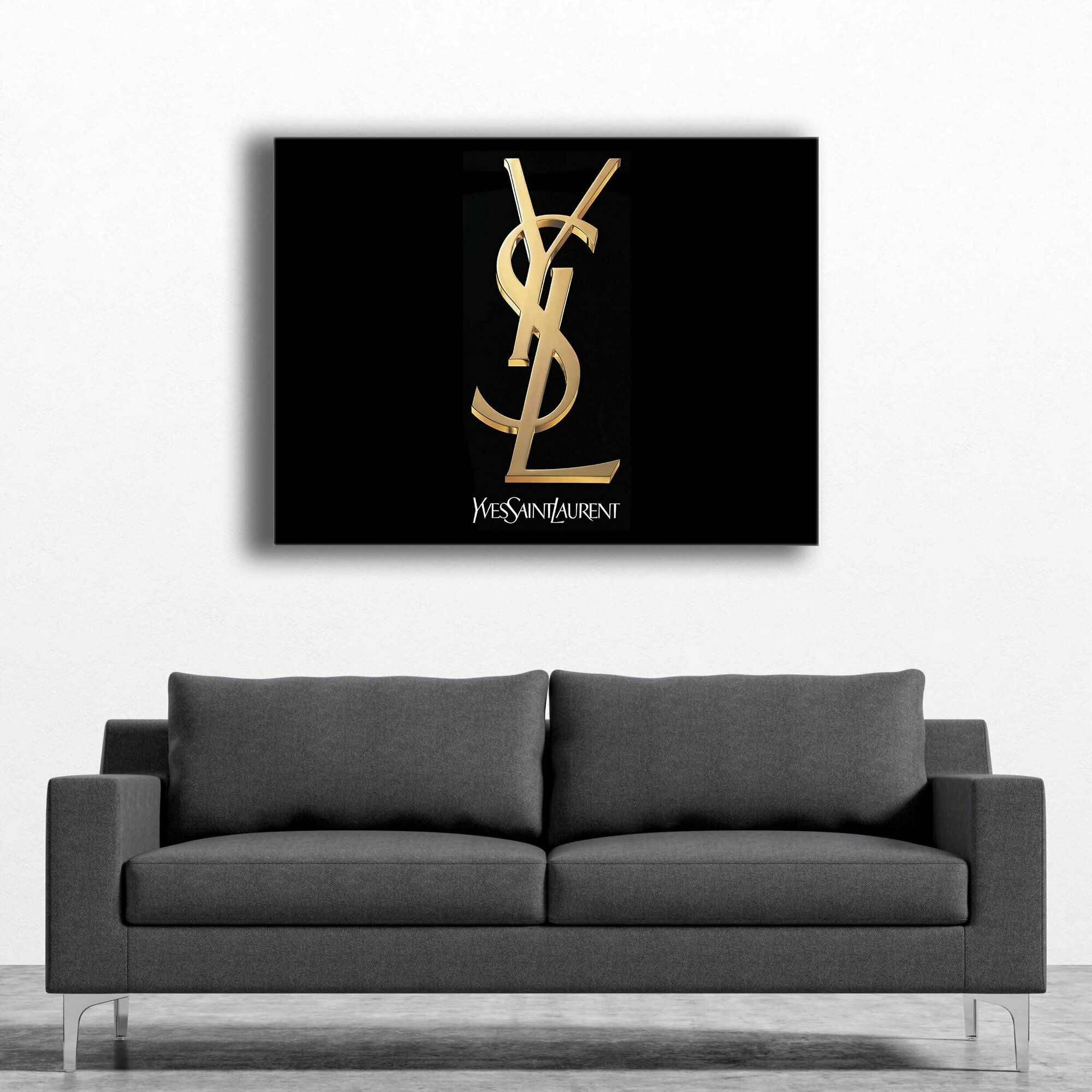 Интерьерная картина на холсте / Бренды / Yves Saint Laurent 30*40