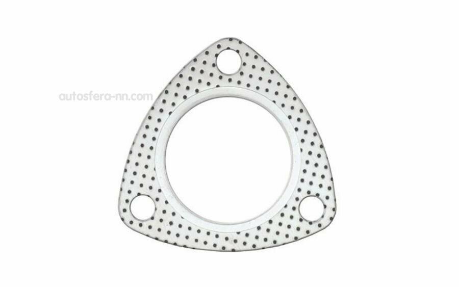 KVADRATIS 21101203021105 Прокладка фланца приемной трубы ВАЗ-2110-12 8-ми клап. дв.1,6 л метал. (РК-105,1,75 мм) (Квадратис)