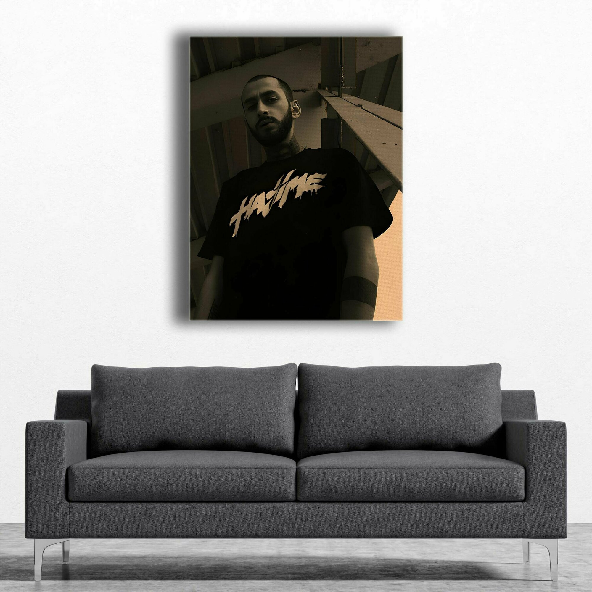 Интерьерная картина на холсте / MiyaGi / Andy Panda 30*40