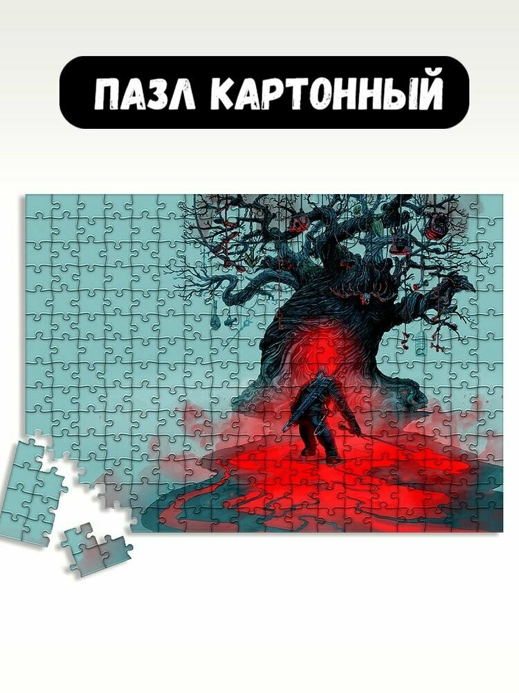 Пазл картонный А3: игры ведьмак 3 - 18173