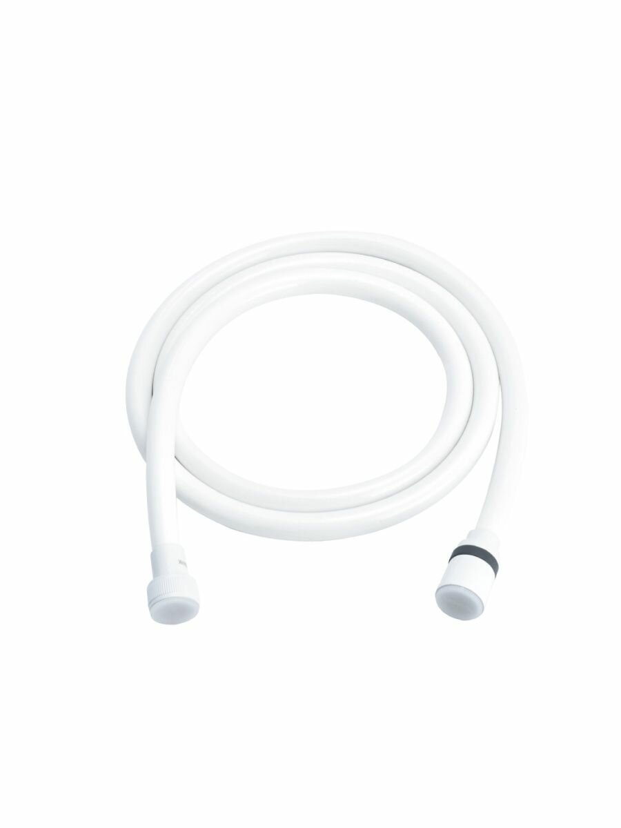 Душевой шланг Lemark LE8026P, PVC, 150см, защита от перекручивания, белый