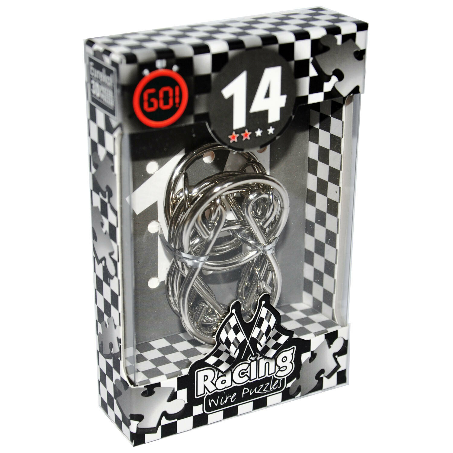 Мини-головоломка Hanayama Эврика 14** для детей, развивающая логическое мышление, уровень сложности 2 из 6