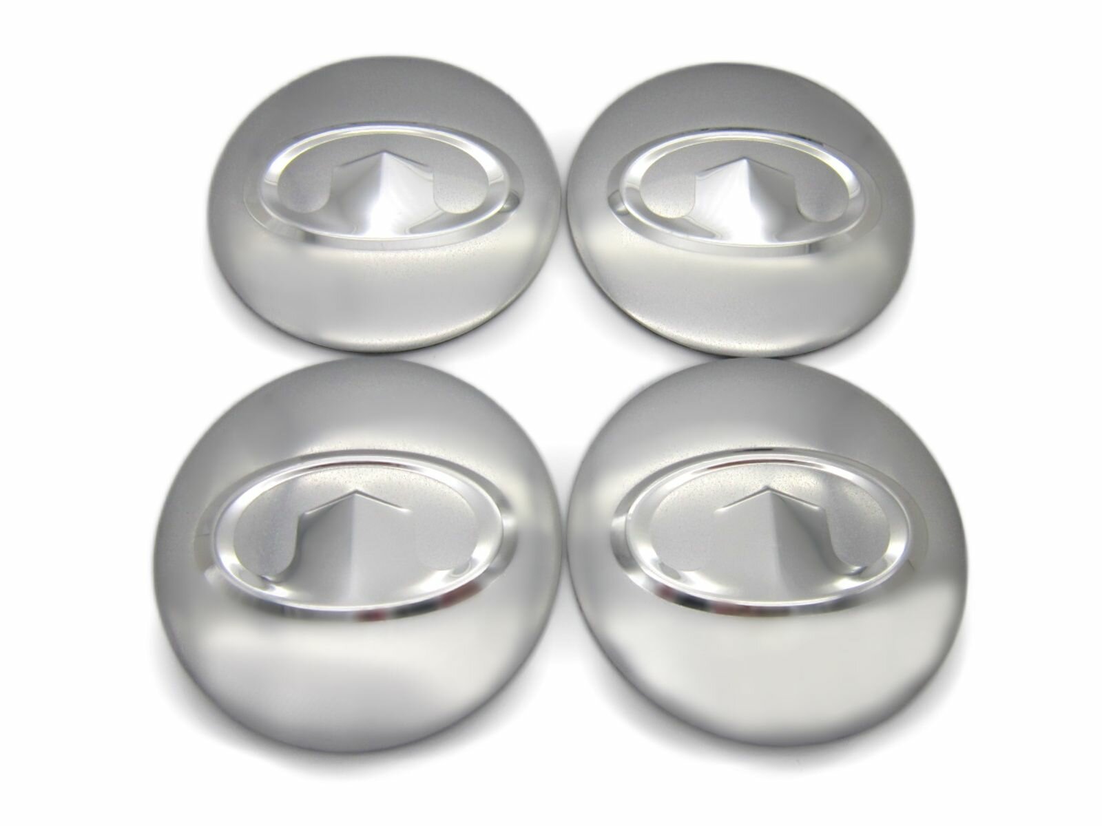 Наклейки на колесные диски Great Wall silver D-60 mm