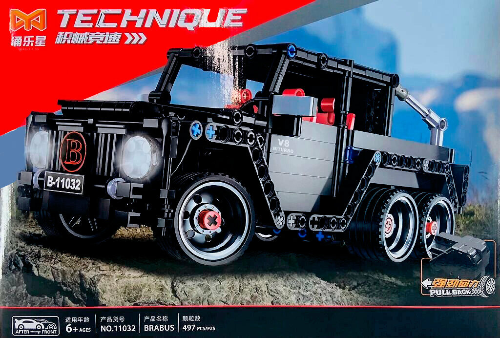 Конструктор Technique "Мерседес Бенц Mercedes Benz BRABUS" 11032, 497 деталей