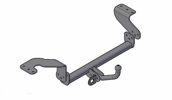 Фаркоп для Nissan X-Trail с 2007-2014 гв. (без электрики) (паспорт и сертификат) Трейлер.7711