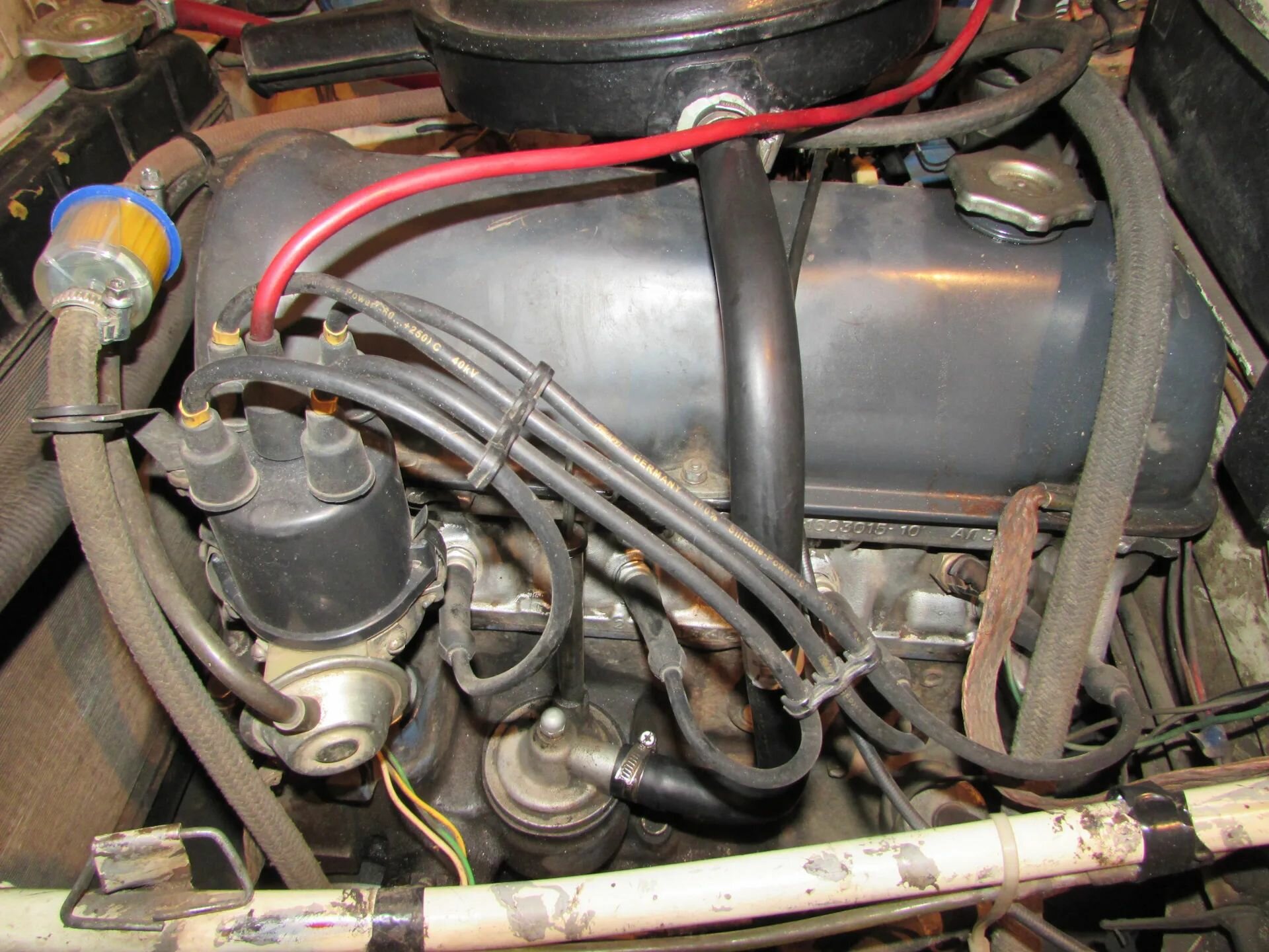 Патрубок (сапун) вентиляции картера нижний Н/О ВАЗ-2101-2107, 2121, 21213.