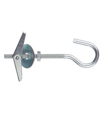 Дюбель складной пружинный L-образный крюк M4 100x14 мм (10 шт.)