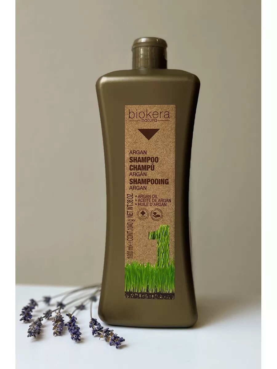 Шампунь с аргановым маслом ARGAN BIOKERA 1л