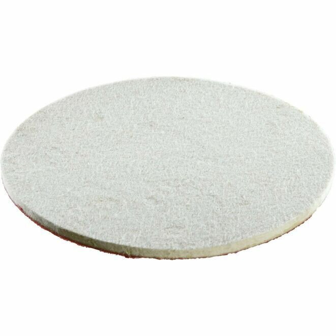 Насадка полировальная из фетра на липучке, STAYER 180 мм
