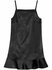 Платье GANNI, размер 40, black/black