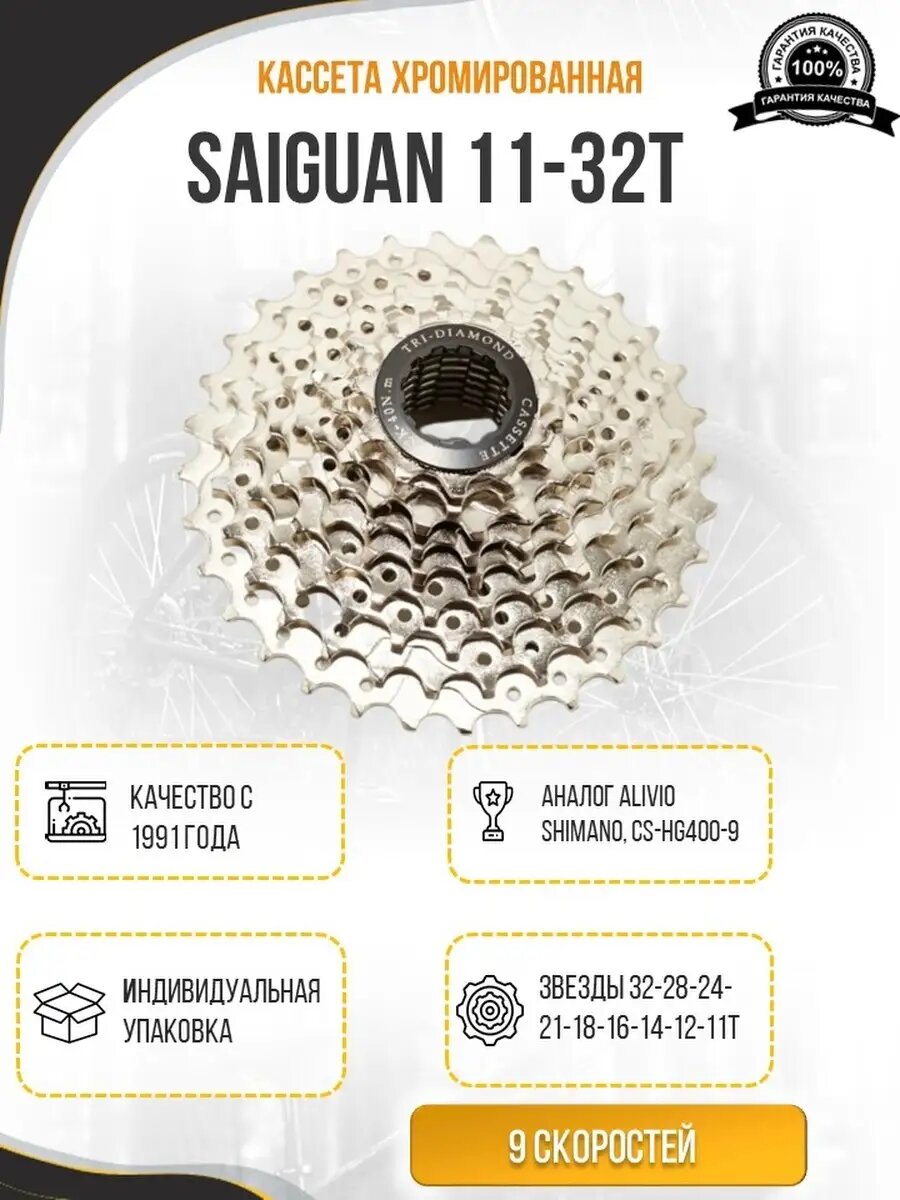 Кассета велосипедная