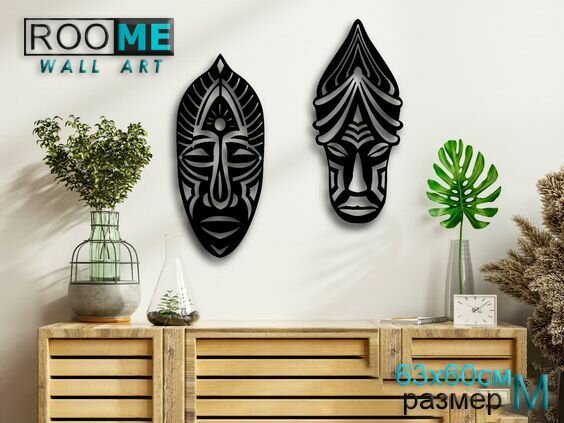Панно настенное Маски