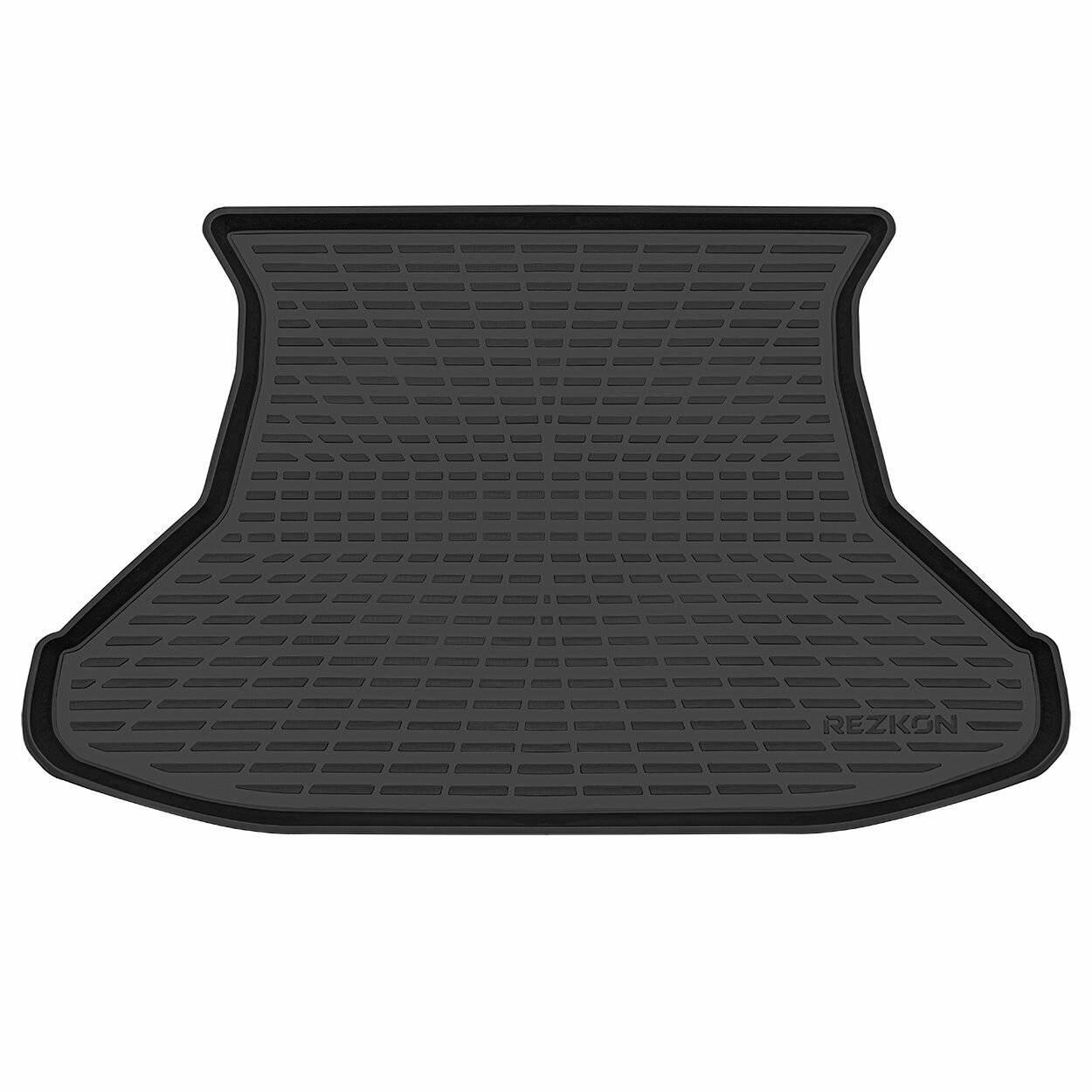 Коврик в багажник пластиковый (черный) для LADA 2172 Priora хэтчбек (2008-2015)/Лада Приора