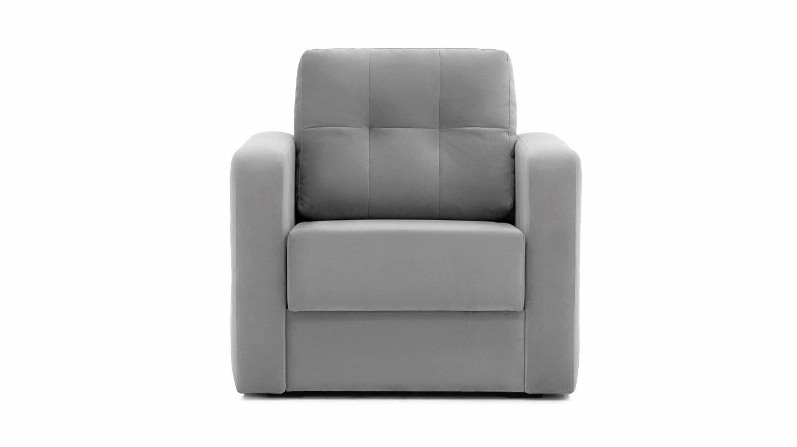 Кресло Askona (Аскона) Локо про с широкими подлокотникамиТк. Sky Velvet 08