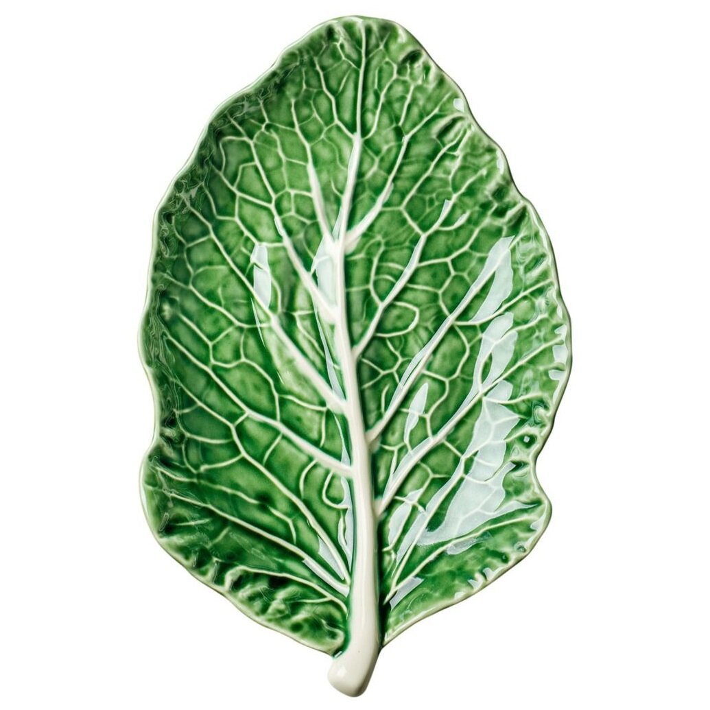 Блюдо Bordallo Pinheiro Cabbage Medium Leaf 65000590