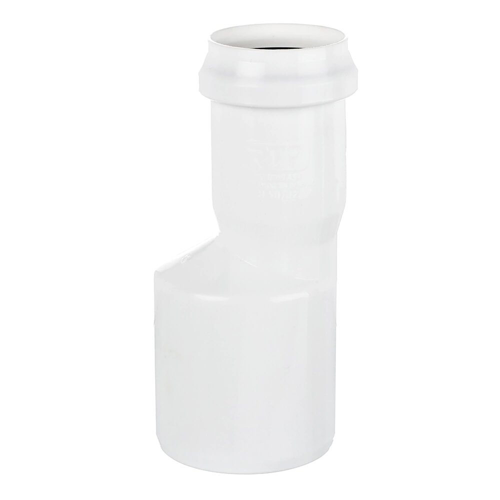 Редукция канализационная РТП d50/32 мм белая