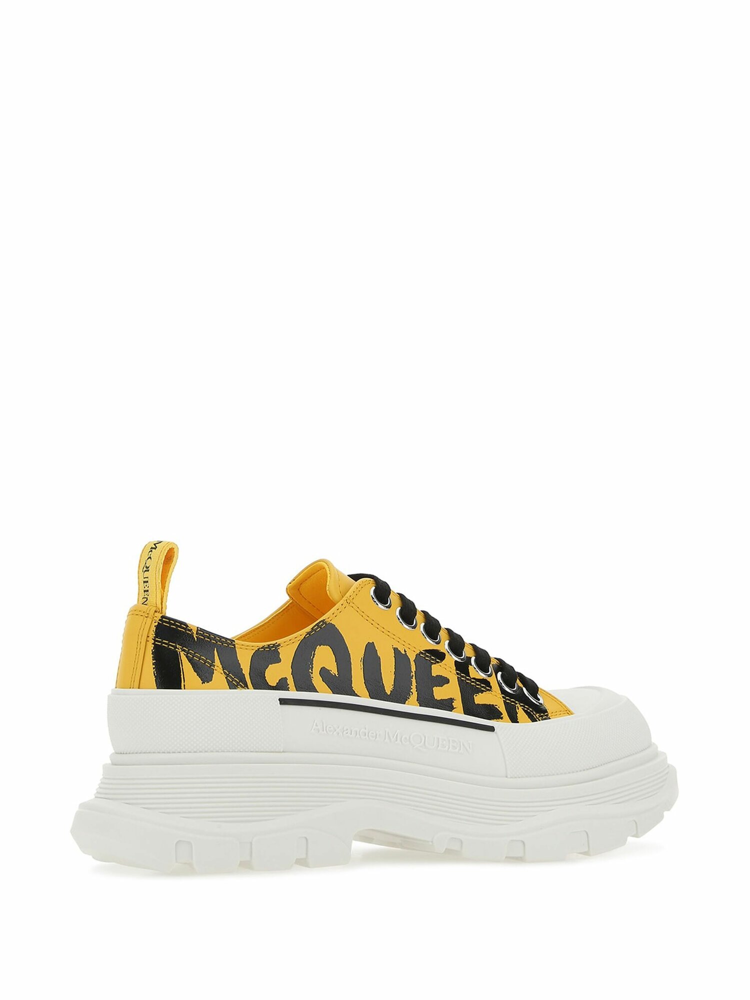 Кроссовки Alexander McQueen Tread Slick, размер 35, Желтый — фото 1