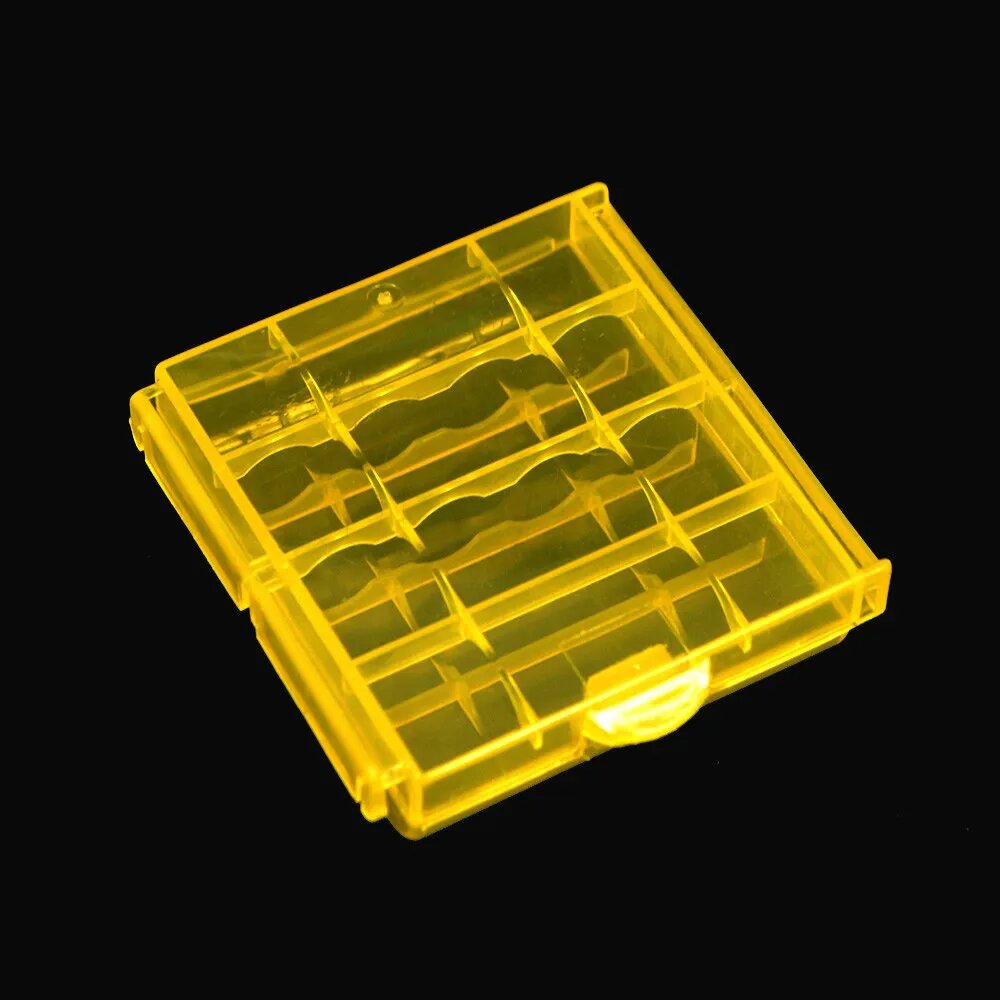 Пластиковый органайзер для батареек PoetrySail SH00114, Yellow
