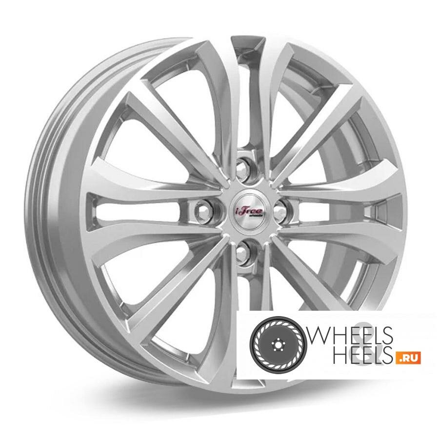 Диск автомобильный литой iFree Панган 16x6 4x100 et50 dia60.1 Серебристый