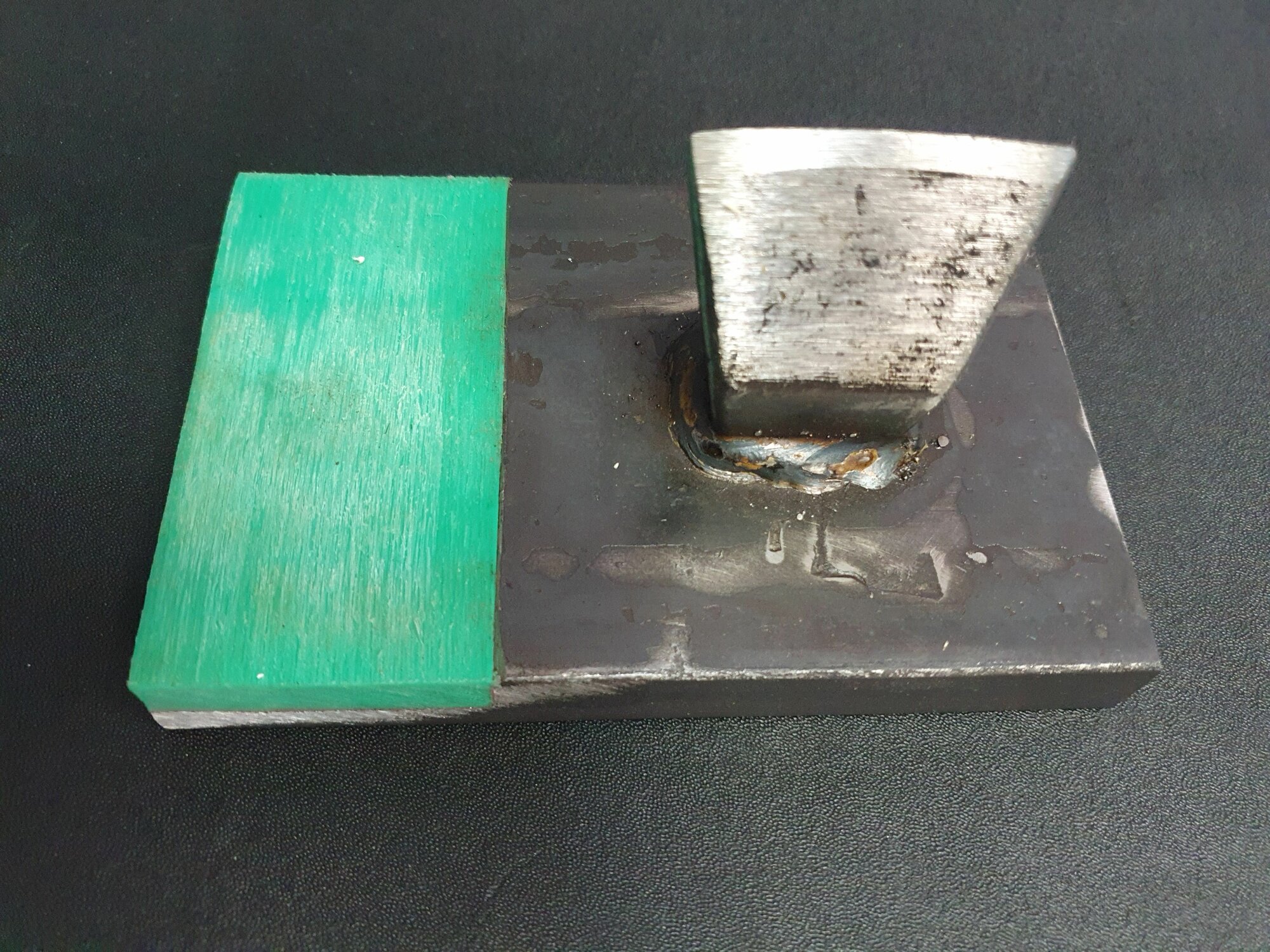 Стальной харди для мозаики стальной основе и вставкой из нейлона