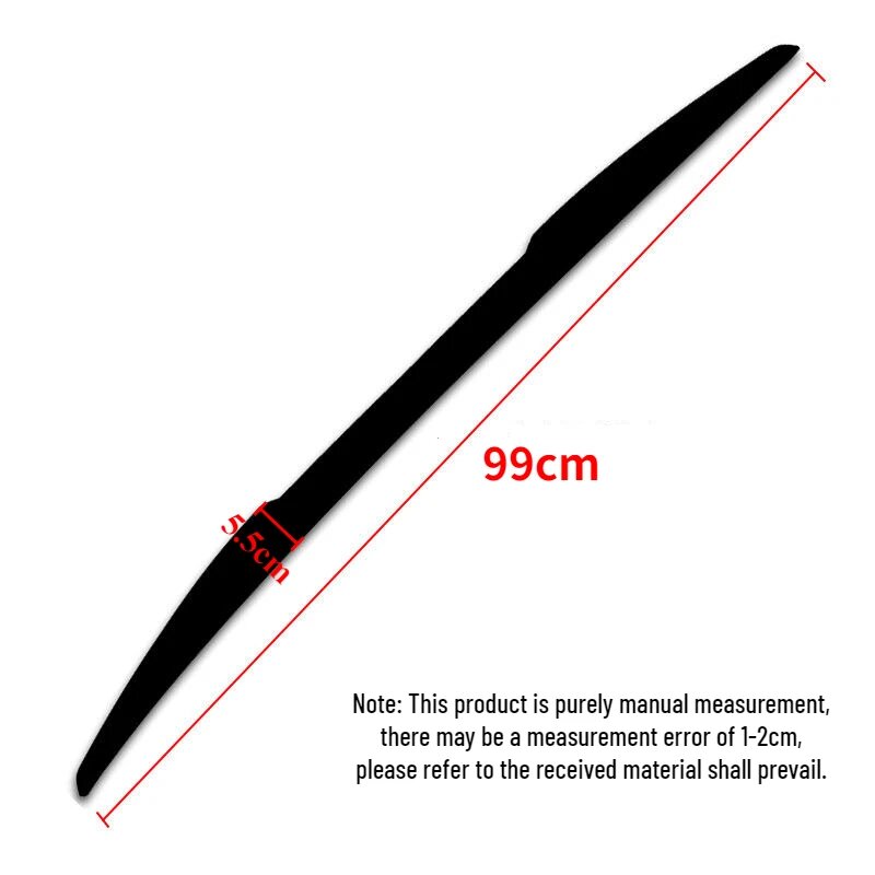 99 см задний спойлер багажника увеличивает стабильность вождения уменьшает ветроустойчивость универсальный для автомобилей спойлер на крышку багажника спойлер для губ багажника