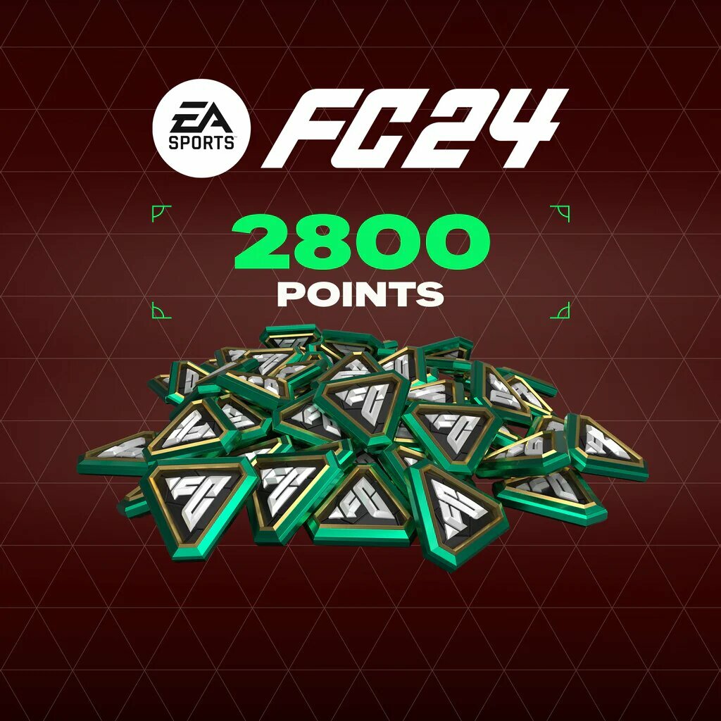 Дополнение EA SPORTS FC 24 - FC Points 2800, цифровое издание PlayStation 4 и PlayStation 5, регион Турция / код пополнения баланса