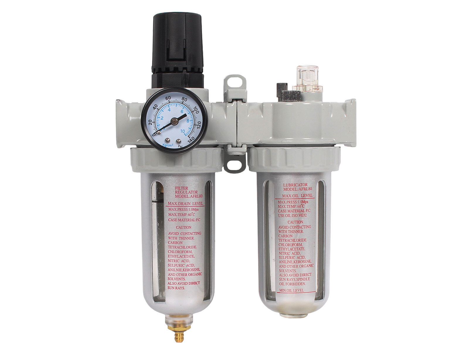 Фильтр влагоотделитель с лубрикатором в сборе AFRL-80