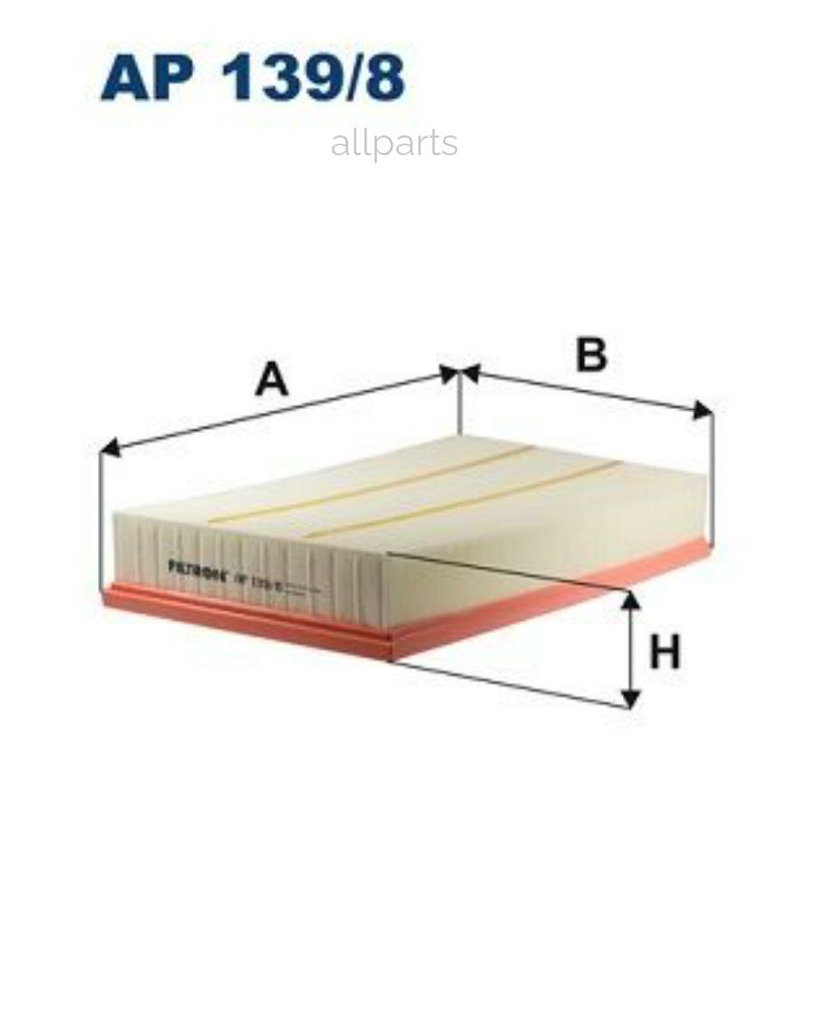 FILTRON AP 139/8 Фильтр воздушный