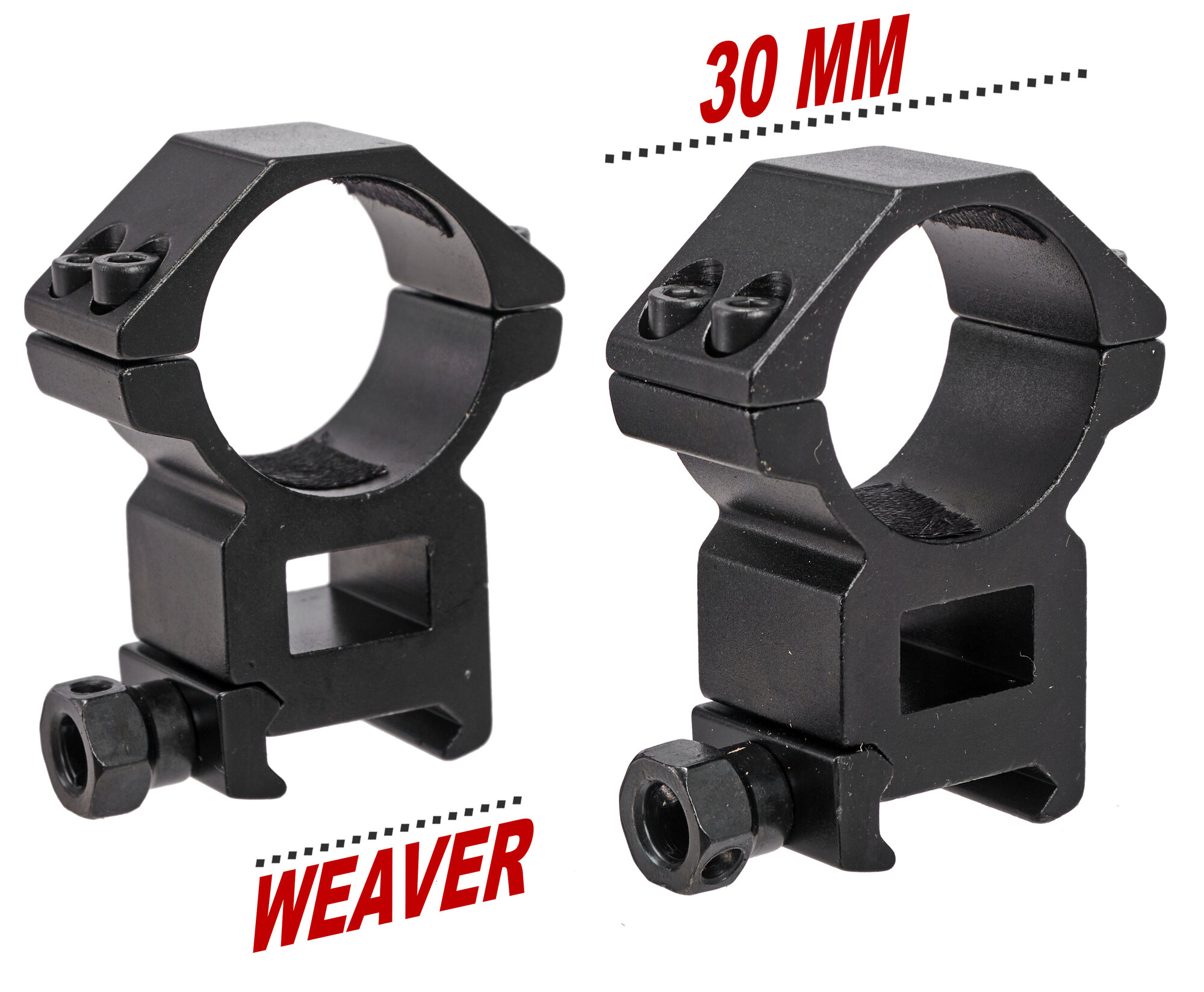 Кольца Patriot BH-RS33 (Weaver, 30 мм, высокие 22 мм)