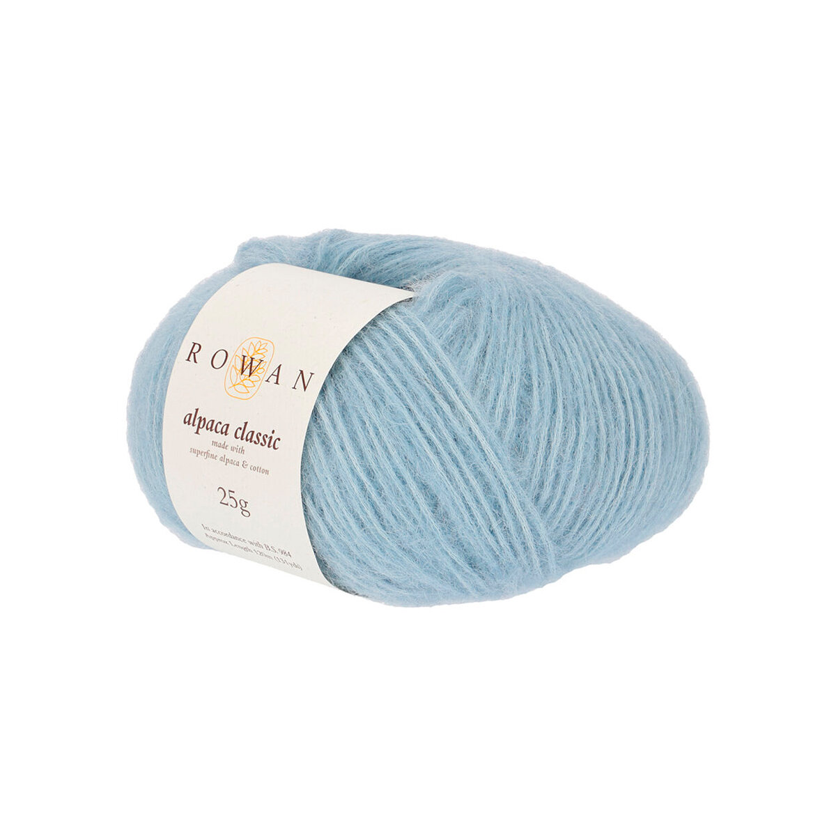 Alpaca Classic /Альпака Классик/ пряжа Rowan, 9802214 (106, blue haze (голубая дымка), голубой)