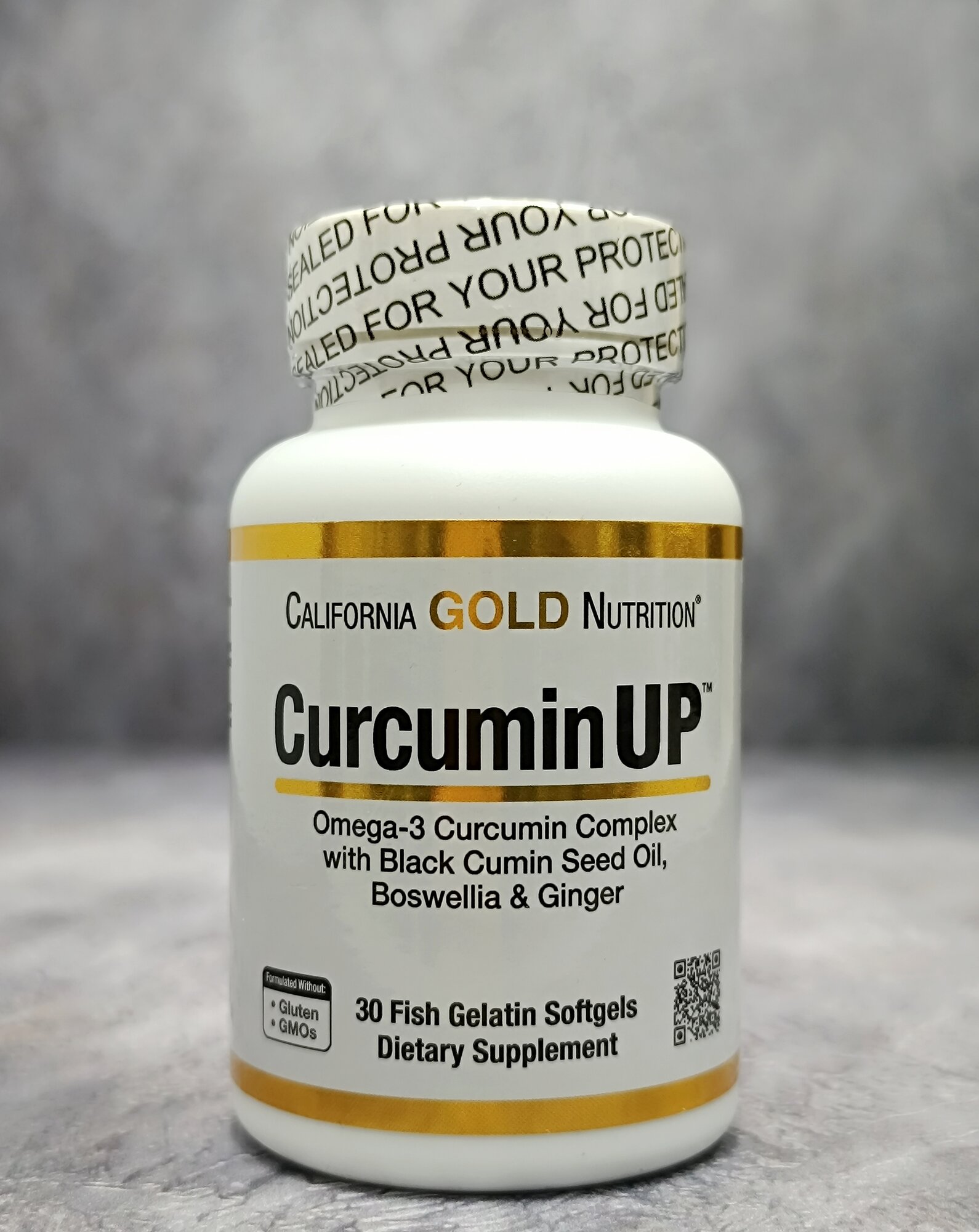 California Gold Nutrition CurcuminUP Куркумин, 30 капсул