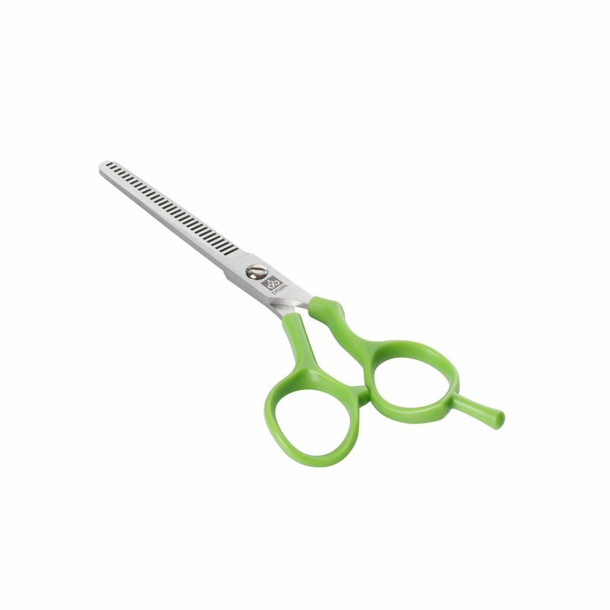 Ножницы парикмахерские профессиональные филировочные DEWAL Pro серия EASY STEP, 5,5", 30 зубцов, нержавеющая сталь 420J2, салатовые