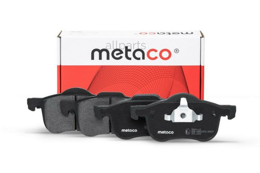 METACO 3000-112 Колодки тормозные передние к-кт Volvo XC70 Cross Country (2000-2006), Volvo S80 (1998-2006)