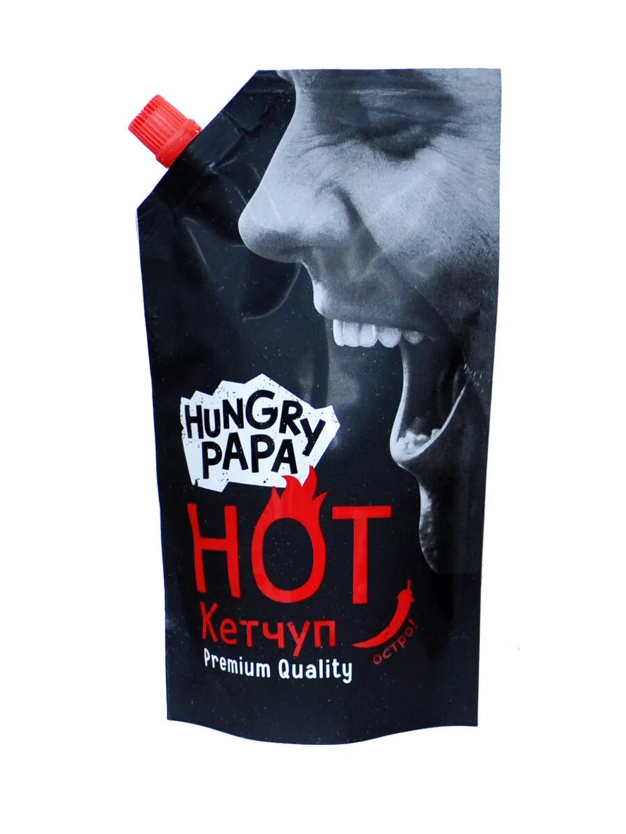 Кетчуп Семилукская Трапеза томатный Hungry papa hot 480г
